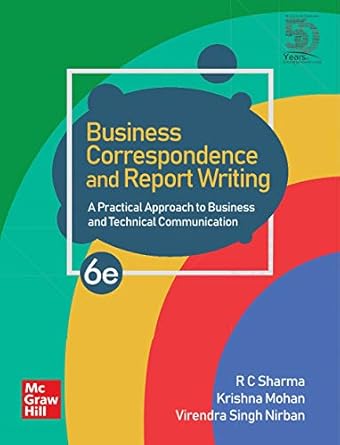 Buy Business Correspondence And Report Writing|6th Edition Book Online ...