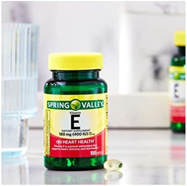 Amazon.com: Spring Valley Vitamin E Dietary Supplement Twin Pack, 180 ...