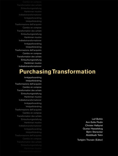 Purchasing Transformation: 2000 : Leif Bohlin, Ann-Sofie Flodin ...