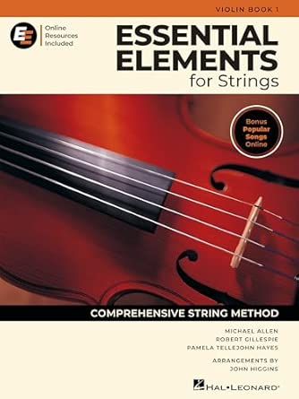 Amazon.com: Essential Elements for Strings Violin Book 1 (2025 Edition ...