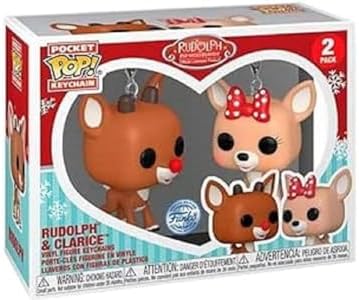 Amazon.com: Pocket Pop! Keychain: Rudolph The Red-Nosed Reindeer ...