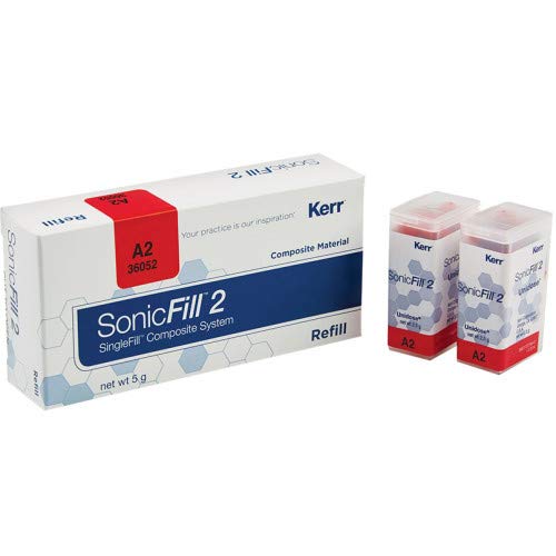 Kerr Dental 36052 Sonicfill 2 Composite Refill A2 (Pack of 20) : Amazon ...