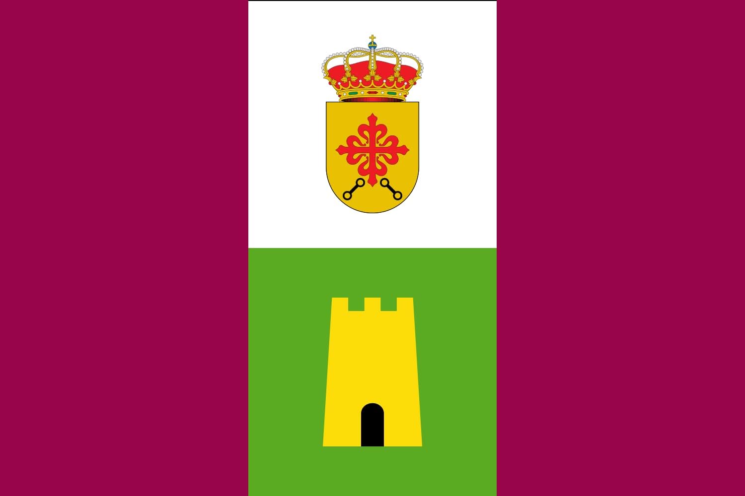 Amazon.com : magFlags Large Flag Higuera de Calatrava, Jaén, Spain ...