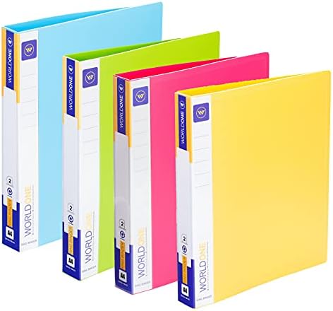 Worldone 2D Ring Binder 25 mm Chrome Plated Clip with 1.2mm Thick PP ...