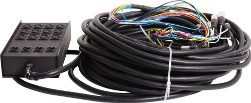 Amazon.com: Musician's Gear Stage Snake 12x4 100 Feet : Musical Instruments