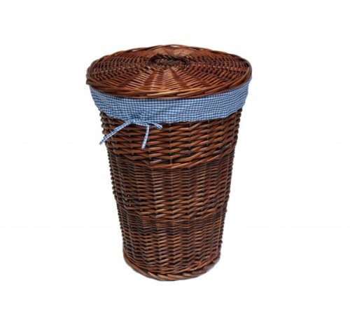 Amazon.com : Burlington Baby Cherry Willow Hamper with Liner, Navy ...