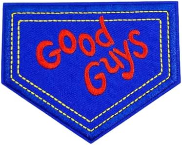 Amazon.com: Good Guys Applique Patches, Funny Cute Embroidered Appliqué Patches, Tactical ...