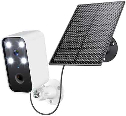Amazon.com : 3-Link Solar Camera Outdoor Wireless, Battery Security ...
