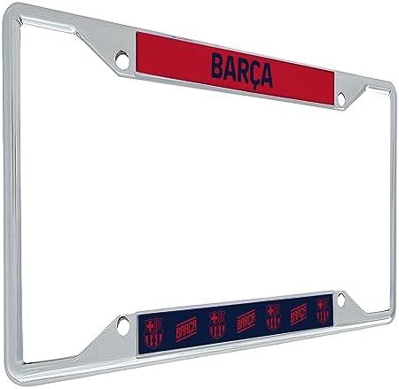 FC Barcelona Barça License Plate Frame Football Club Soccer Futbol ...