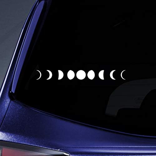 Amazon.com - Moon Phases Vinyl Waterproof Sticker Decal Car Laptop Wall ...