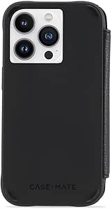 Amazon.com: Case-Mate Wallet Folio iPhone 14 Pro Case - Black [10ft Drop Protection] [Compatible ...