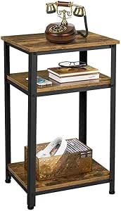 Amazon.com: CutuLi Industrial Style Wood Side Telephone Table - 30 ...