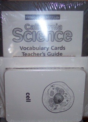 Amazon | Science Level 5 Vocabulary Cards / Teacher Guide: Houghton Mifflin Science California ...