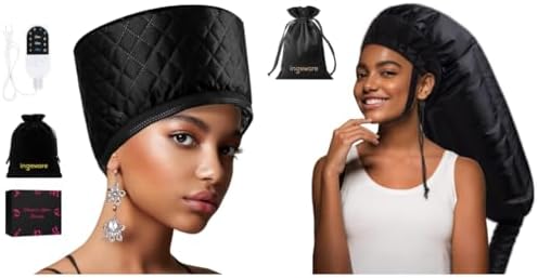 Amazon.com: Ingeware Heat Cap for Deep Conditioning & Bonnet Hair Dryer ...