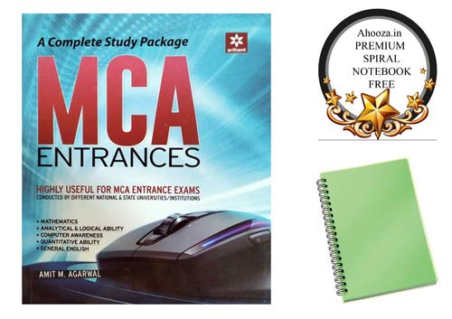 MCA Entrances Exam A Complete Study Package In English By Amit M ...
