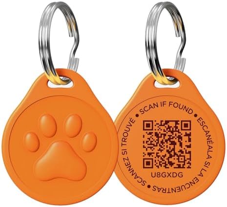 Durable QR Code Pet Dog ID Tag – Anti-Loss & Editable Pet Information ...