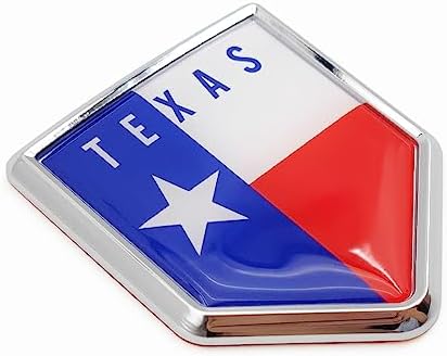 Amazon.com: Overdecor Texas Flag Decal Stickers Car Emblem Texas Car ...