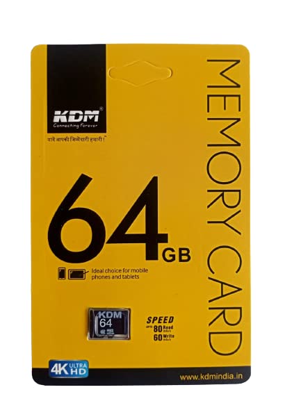 KDM 64GB Memory Card: Buy Online at Low Prices in India - Amazon.in