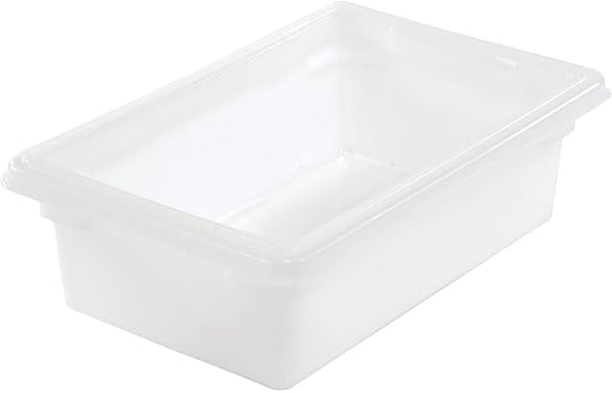 Amazon.com - Rubbermaid FG350900WHT White Plastic Box 3.5 Gallon 18 x ...