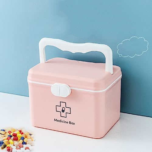 Naivete Plastic Rectangular Medicine Box, Medical Box, First aid Box ...