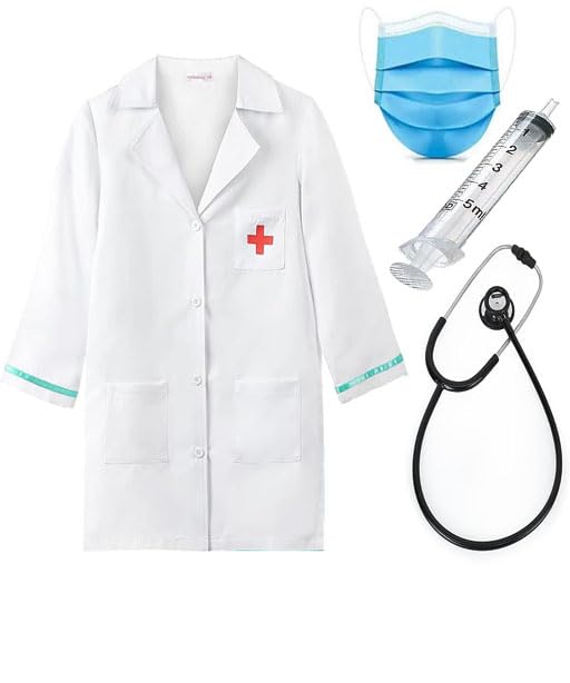 Buy Fancyclub Doctor Coat For Kids | White Color Lab Coat with ...