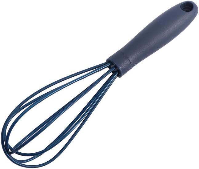 Amazon.com: Navy Blue Silicone Whisk, Colorful Mini Silicone Whisks ...