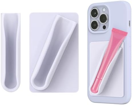 Amazon.com: NBOOCUP 2 Pack Silicone Lip Balm Holder, Chapstick Holder ...