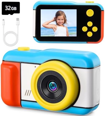 Amazon.com: JOYTRIP Kids Camera, Selfie Digital Cameras Gifts for Boys ...