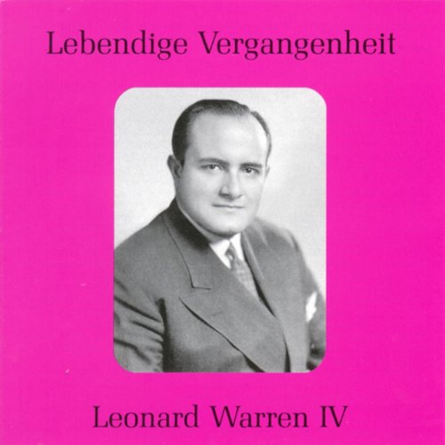 Amazon.com: Lebendige Vergangenheit - Leonard Warren (Vol.4) : Leonard ...