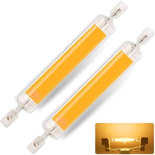 MZIEIU R7S LED 118mm Dimmbar, 20W R7S COB LED Lampen Ersatz für J118 ...