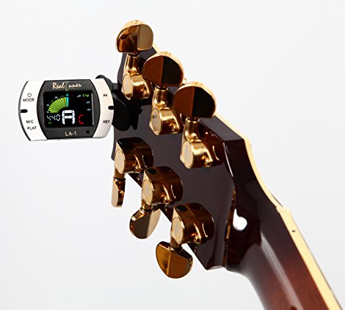 Real Tuner - Chromatic Clip-on Tuner for Guitar, Bass, Violin, Ukulele ...
