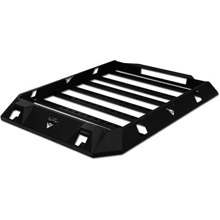 Amazon.com: u-Box F-150 Roof Rack Top Cargo Carrier w/4x LED Lights ...