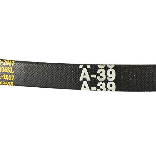 Snapklik.com : Uxcell A39 Drive V-Belts 39 Inner Length 13mm Width 8mm ...
