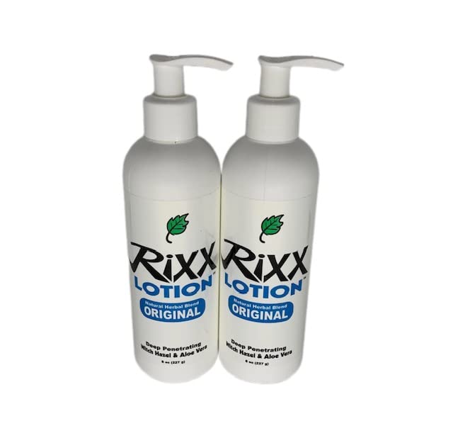 Amazon.com : Rixx Lotion Original Natural Herbal Blend (2-pack) with ...