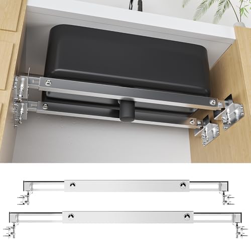 Undermount Sink Supports Brackets,Adjustable Stainless Steel Undermount ...
