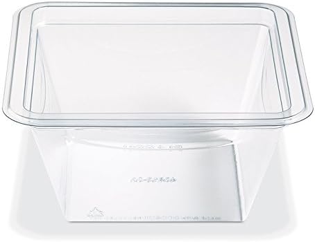 Amazon.com: Placon Fresh 'n Clear GoCubes Square Container Base, 24 oz ...