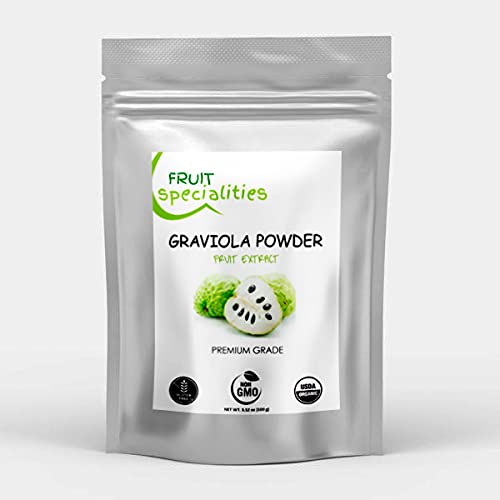 Amazon.com: Graviola (Soursop) Fruit Powder, 100% Natural, Pure Fruit ...