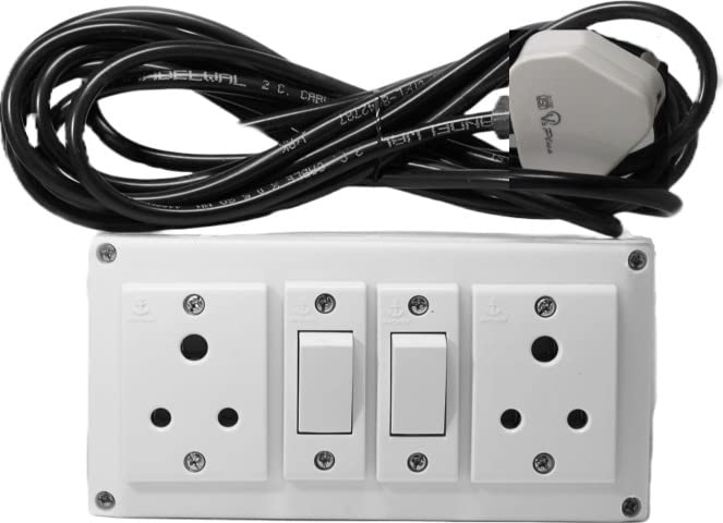 Buy Wooden Extension Switch Board/Extension Board for Home Office ...