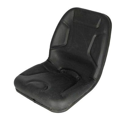 Buy Seat High Back Vinyl Black Fits Kubota L2900 B2400 L2350 L185 L4200 ...