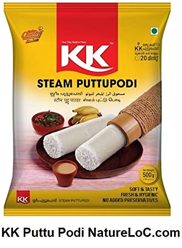 NATURE LOC Kk Steam Puttu Podi | Natureloc.Com,2Kg,White Rice Flour 2Kg ...