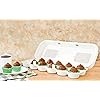 Bakelicious 73902 Cupcake Carton, Plastic, White : Amazon.ca: Grocery ...
