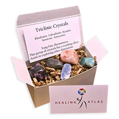 Amazon.com: Triclinic Crystal Structure Gemstone Kit Triclinic Crystals ...