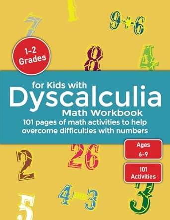 Math Workbook For Kids With Dyscalculia 1-2 Grade: A Resource Toolkit ...