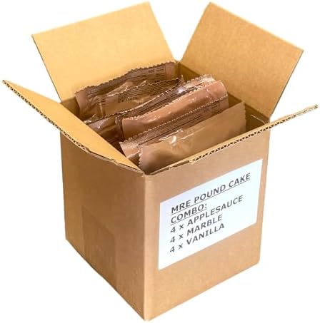 Amazon.com: MRE Pound Cake Combo - 12 Pack : Grocery & Gourmet Food