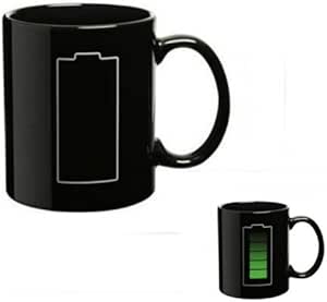 Magic Battery Morph Porcelain Temperature Color Changing Mug Cup ...