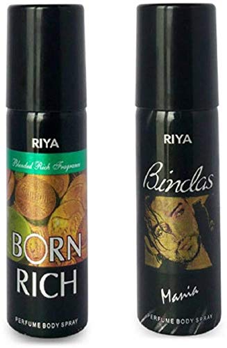 Buy Riya Bindass and Born Rich Deodorant, Combo of 2 Online at Low ...