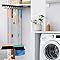 Amazon.com: PrimZooty Pull Out Broom Holder With Adjustable Double Row ...