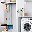 Amazon.com: PrimZooty Pull Out Broom Holder With Adjustable Double Row ...