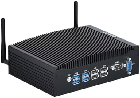 STRHIGP Industrial PC i5 Fanless PC Win11 Pro 8260U, 8GB RAM DDR4 256GB ...