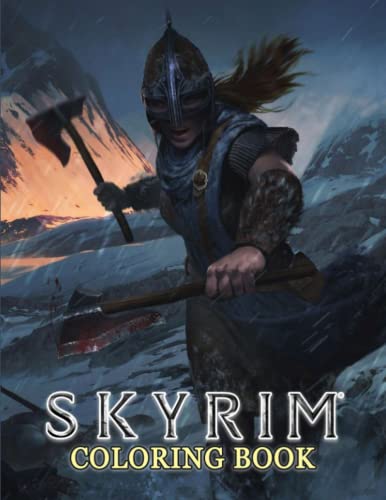 Snapklik.com : Skyrim Coloring Book: Coloring Pages Filled